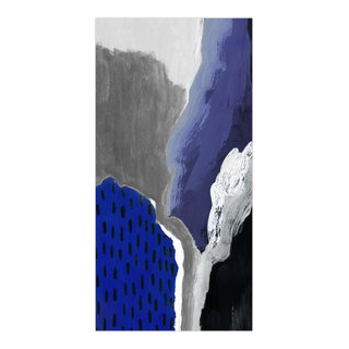 "Cobalt Abstract A"Frameless Free Floating Panel Graphic Wall Art ...