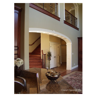 Elliptical Arched Cased Opening Unit - Traditional - Entry - Little ...