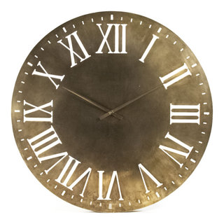 Laure Clock - Transitional - Wall Clocks - by Hudson Home Decor | Houzz