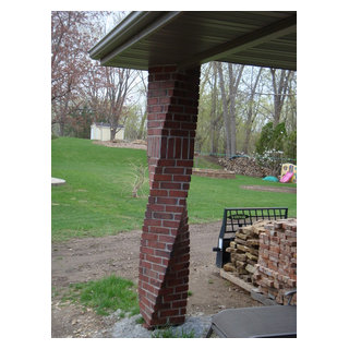 twisted column - Traditional - Minneapolis - by Hardline Concrete ...