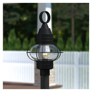 Chatham Outdoor Post Light - Beach Style - Post Lights - by Vaxcel | Houzz