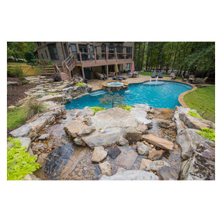 Free Form Swimming Pool: Dive into Timeless Elegance - Traditional ...