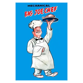 Big Joe Chef, 20" x 30" - Prints And Posters - by Buyenlarge Inc. | Houzz