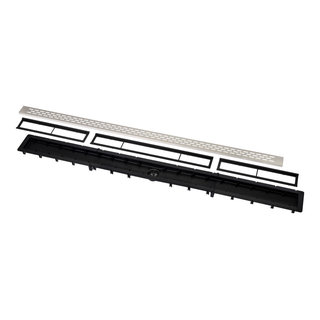 Goof Proof Linear Drain Grate Assembly - Contemporary - Tub And Shower ...