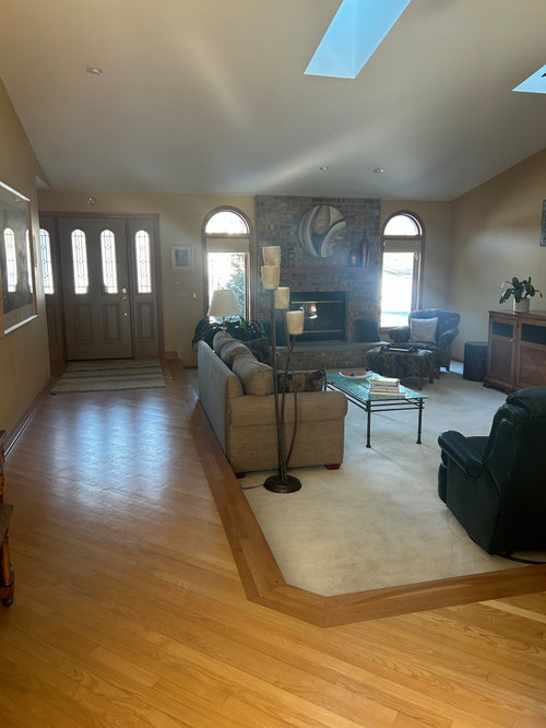 Step down living room | Houzz Forum