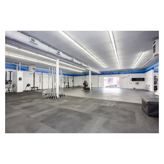 Warehouse to Gym Conversion - Industrial - Home Gym - DC Metro - by ...