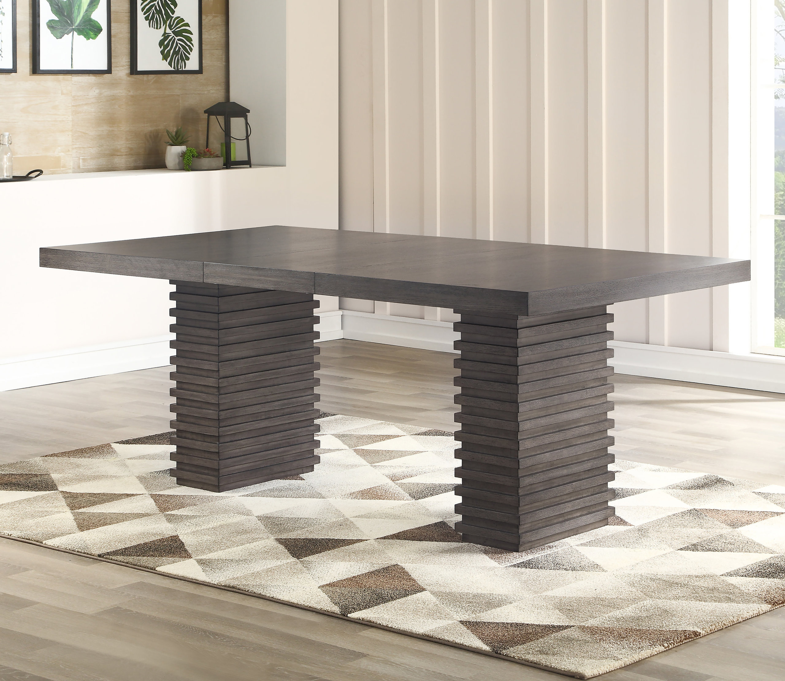 Mila Dining Table - Transitional - Dining Tables - by HedgeApple | Houzz