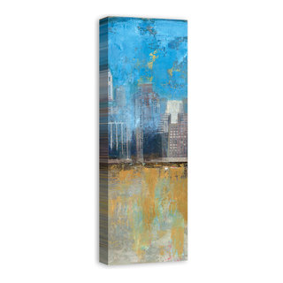 "In To View 2" Canvas Wall Art, 12"x36", 12x36 - Transitional - Prints ...