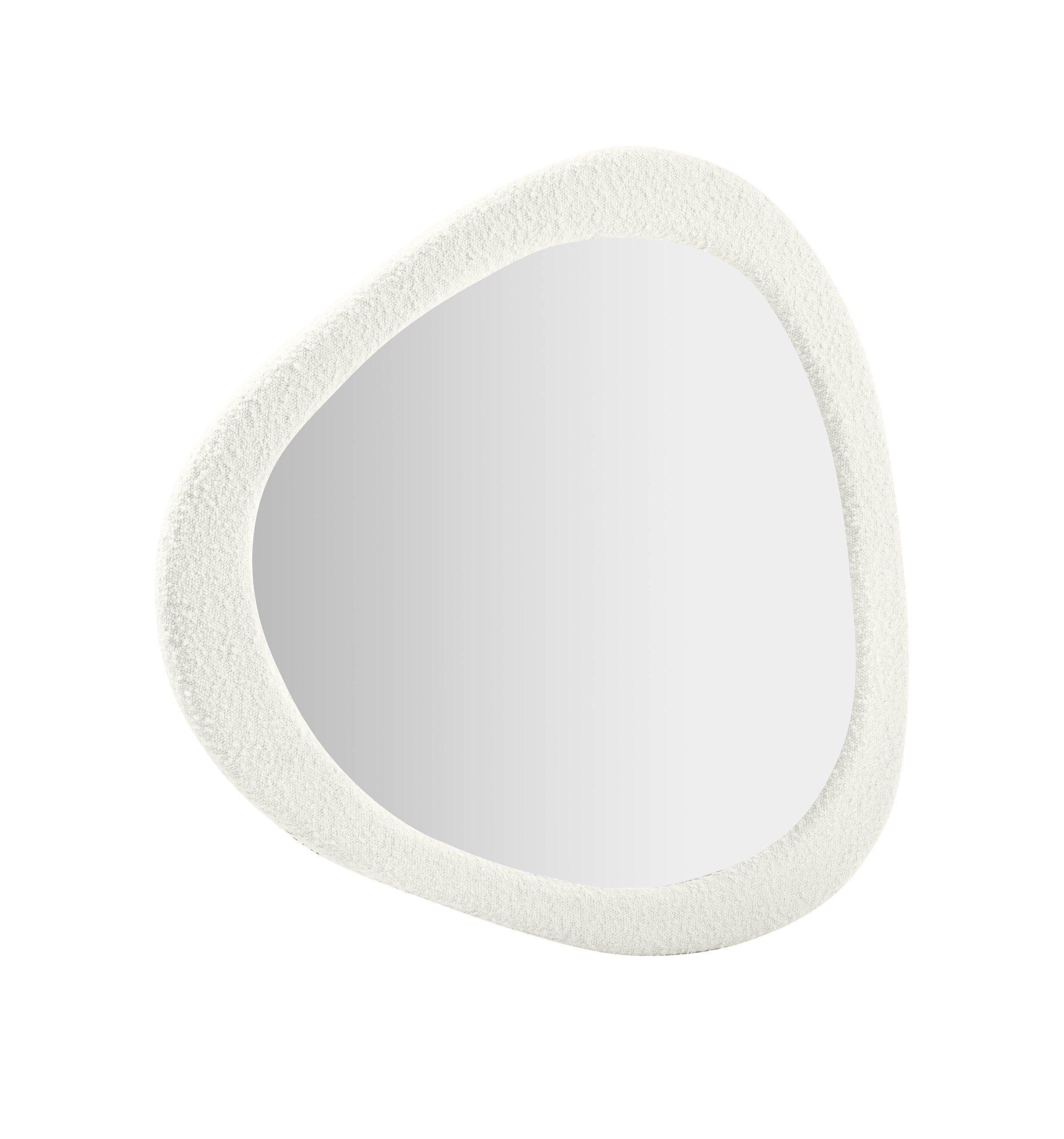Klaryss Boucle Triangular Mirror - Contemporary - Wall Mirrors - by ...
