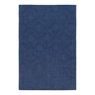 Surya Ashlee ASL-1006 Solid & Border Area Rug, 9' x 12' Rectangle ...