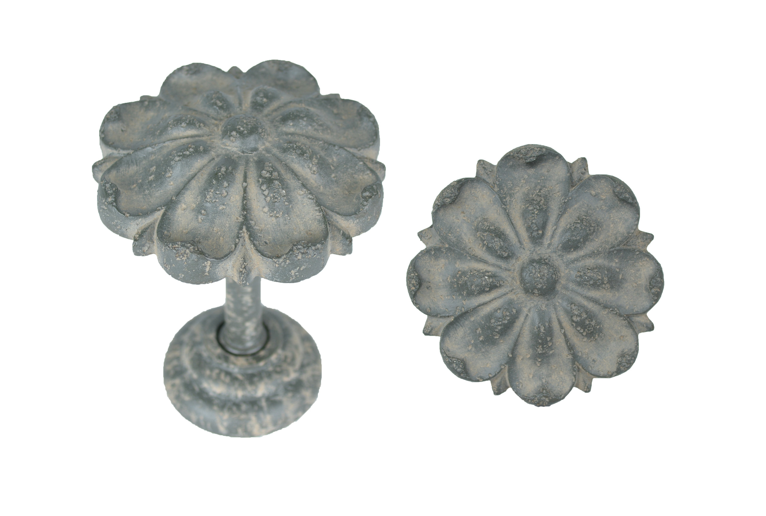 Petals Medallion Drapery Holdback, Set of 2 - Farmhouse - Window ...