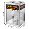 Nacho Machine Food Warmer Steel Countertop Display Case, Merchandiser ...