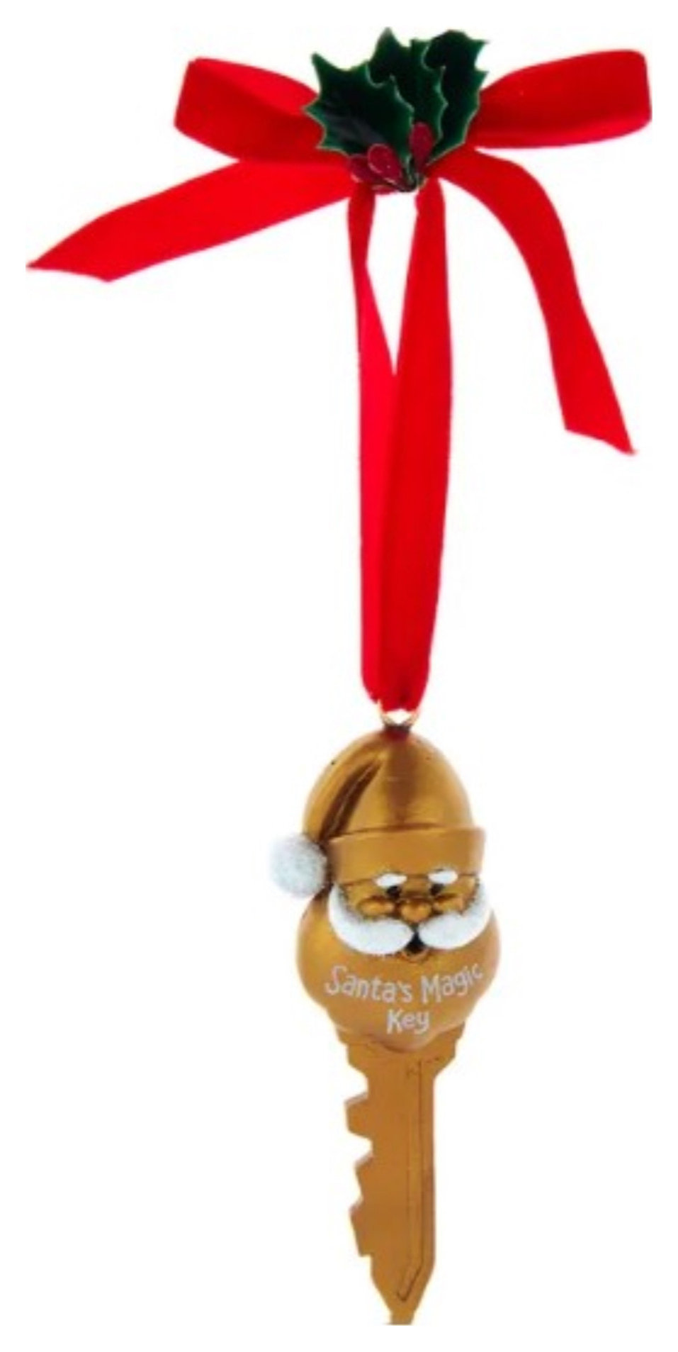 Kurt Adler Resin Santa Magic Key Christmas Tree Ornament - Traditional ...