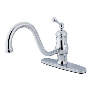 Heritage Single Handle 8" Centerset Kitchen Faucet - Traditional ...