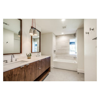 Dominique Project - Mid Mod - Midcentury - Bathroom - Dallas - by New ...