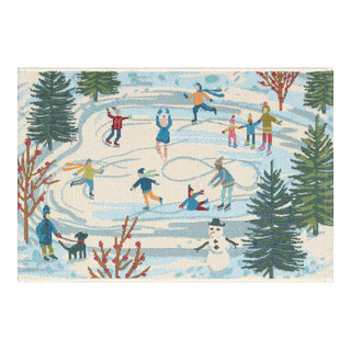 Esencia Gone Skating "Machine Washable" Indoor/Outdoor Mat, 2'5"x3'11 ...