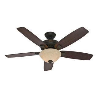 Hunter Fan Company 52" Banyan New Bronze Ceiling Fan With Light ...