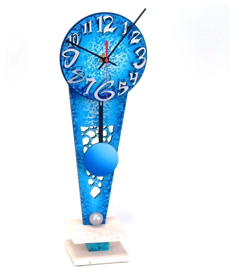 Type 8 Table Clock - Contemporary - Desk And Mantel Clocks - by david ...