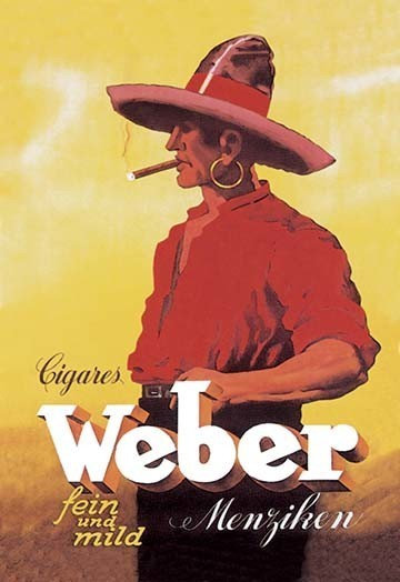 Weber Cigars, 20" x 30" - Traditional - Prints And Posters - by ...