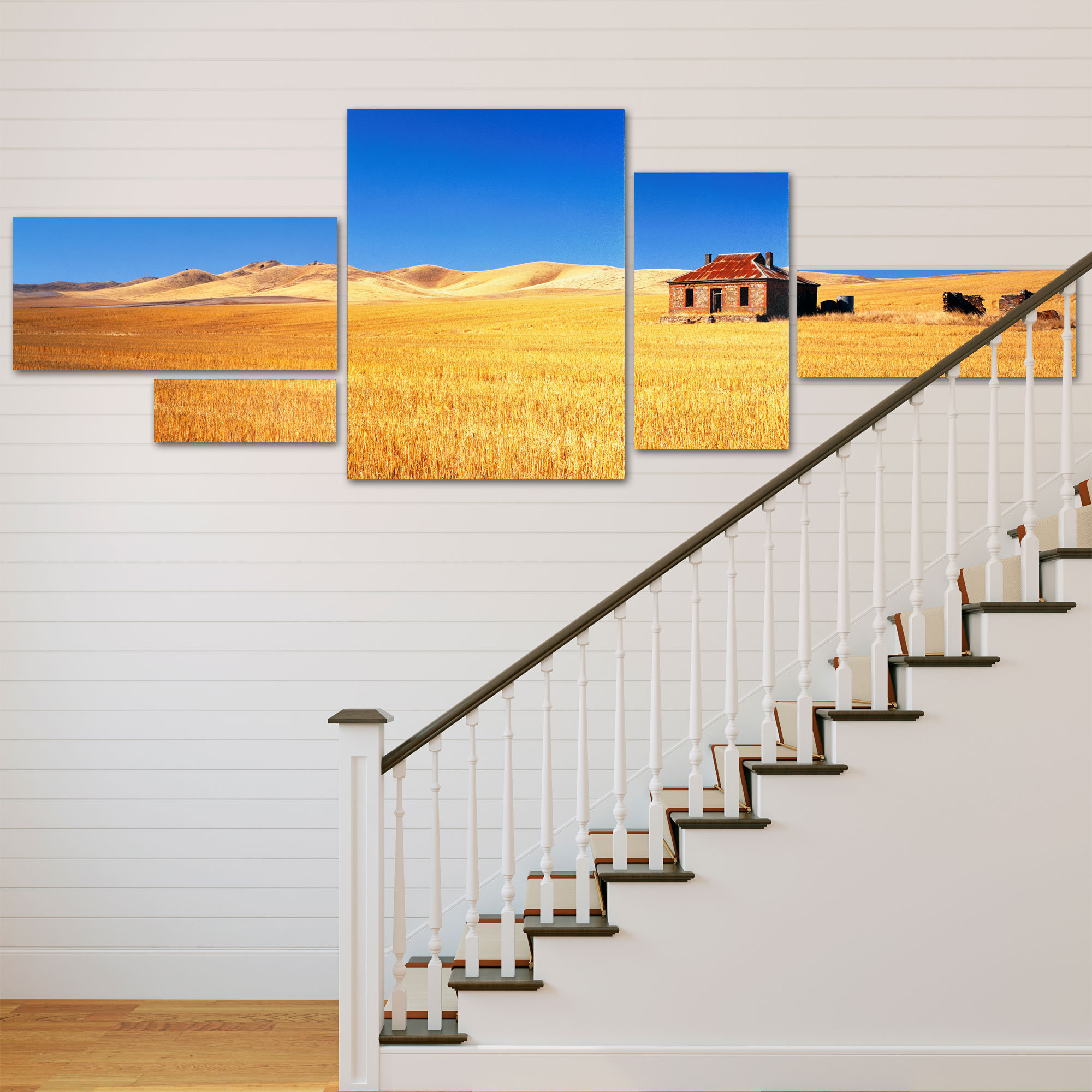'Burra Homestead-SA' Multi-Panel Canvas Art Set by David Evans ...