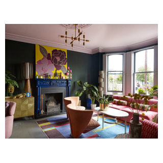 House of Colour - Eclectic - Living Room - London - by Todd Sutherland ...