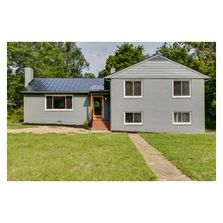 Split Level Whole Home Reno - Midcentury - Exterior - Richmond - by RIC ...