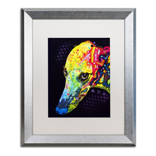 Dean Russo 'Greyhound' Framed Art, 16"x20" - Traditional - Fine Art ...