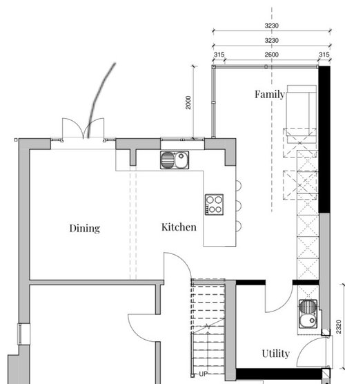 Help with kitchen layout. | Houzz UK