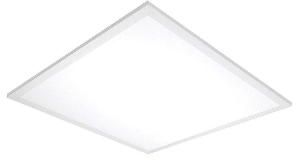 45W 24"x24" Surface Mount LED Fixture, 3K, Bronze, 120-277V - Modern ...