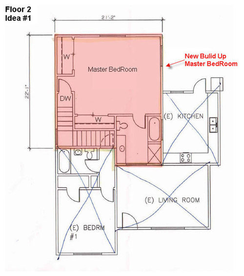 Need help with build up floor plan.