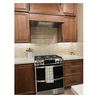 Kitchen Remodel ft. Tri Color Cabinets - Kitchen - Phoenix - by Todd ...