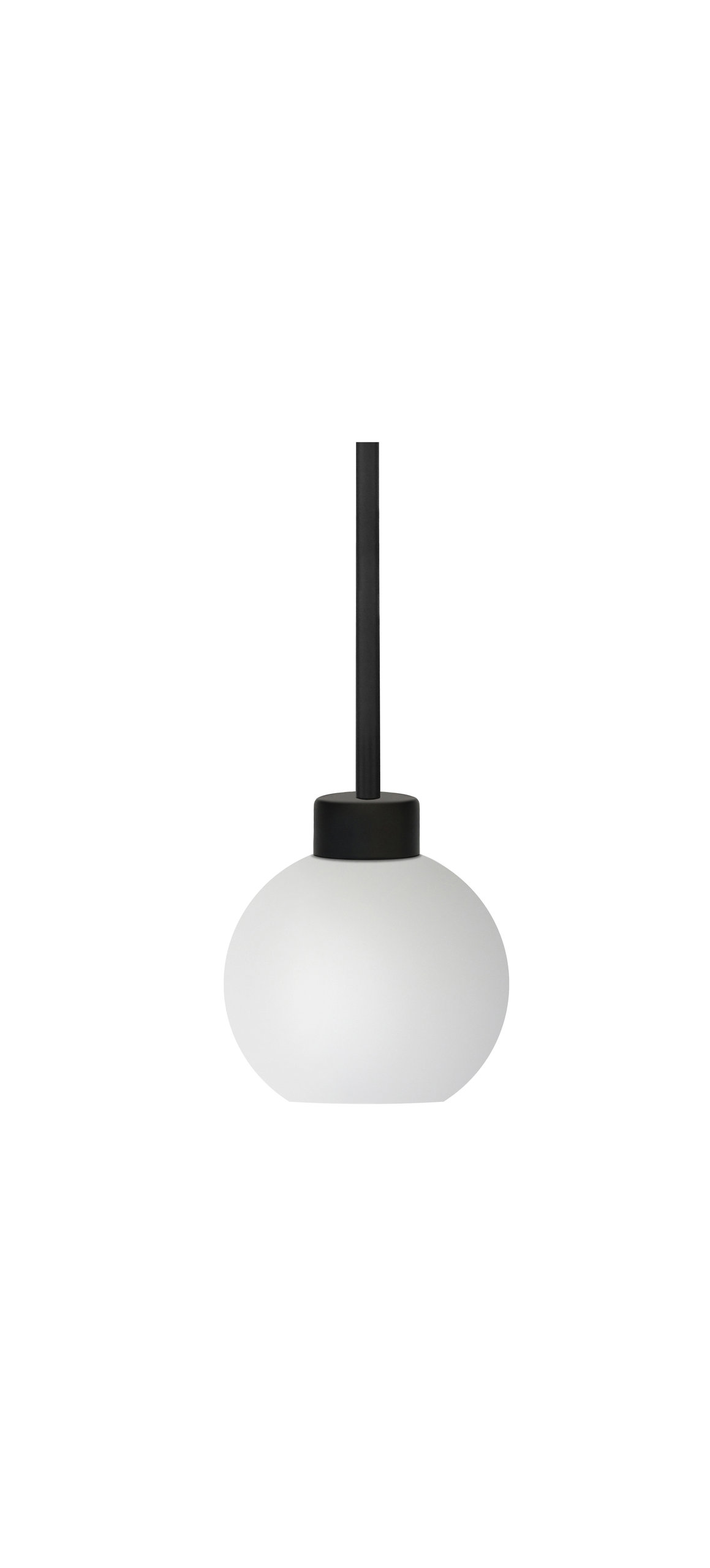 PT28056-1WHBK Isla 6"x6"x6", 1 A15 60Watt - Transitional - Pendant ...