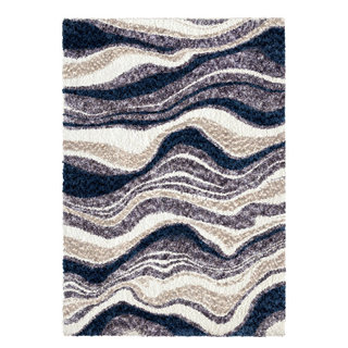 Palmetto Living Rug Agate Denim 9'x13', 9'x13' - Contemporary - Area ...