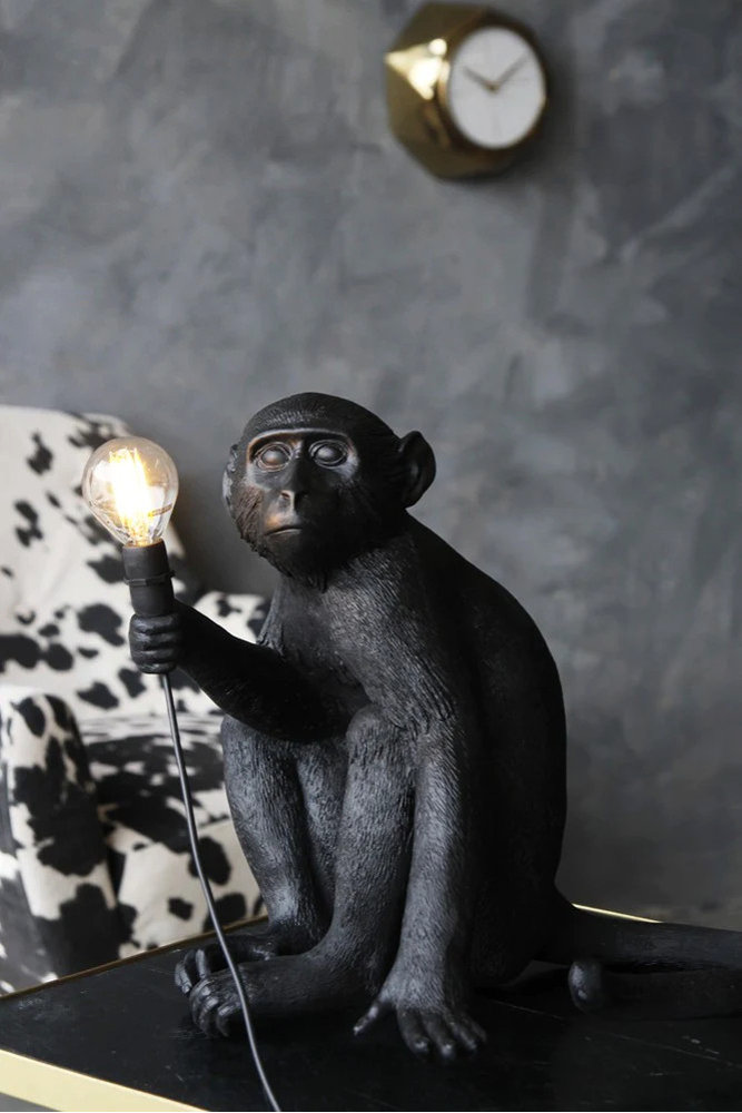 Monkey Sitting Table Lamp - Eclectic - Table Lamps - by AFB Decor | Houzz
