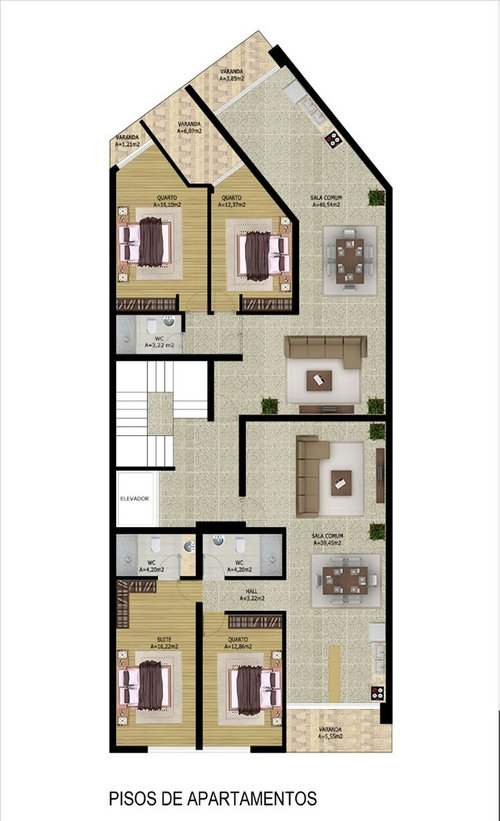 What to choose: a windowless kitchen or a windowless living room