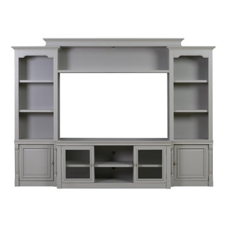 Virginia Entertainment Center for TVs up to 65" - Traditional - Entertainment Centers And Tv ...