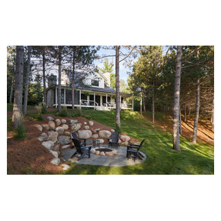 Clamshell Lake Cabin - Rustic - Exterior - Minneapolis - by Regarding ...