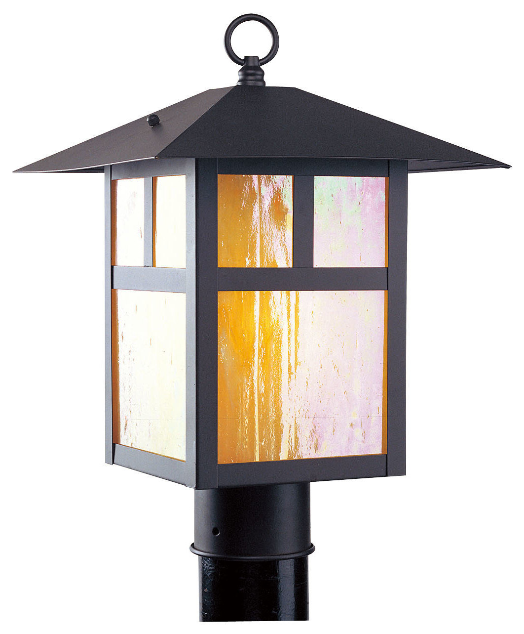 Montclair Mission Outdoor Post Head, Bronze - Craftsman - Post Lights ...