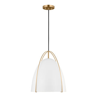 Norman Large One Light Pendant - Transitional - Pendant Lighting - by Generation Lighting | Houzz