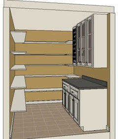 Design of a 6x8 pantry