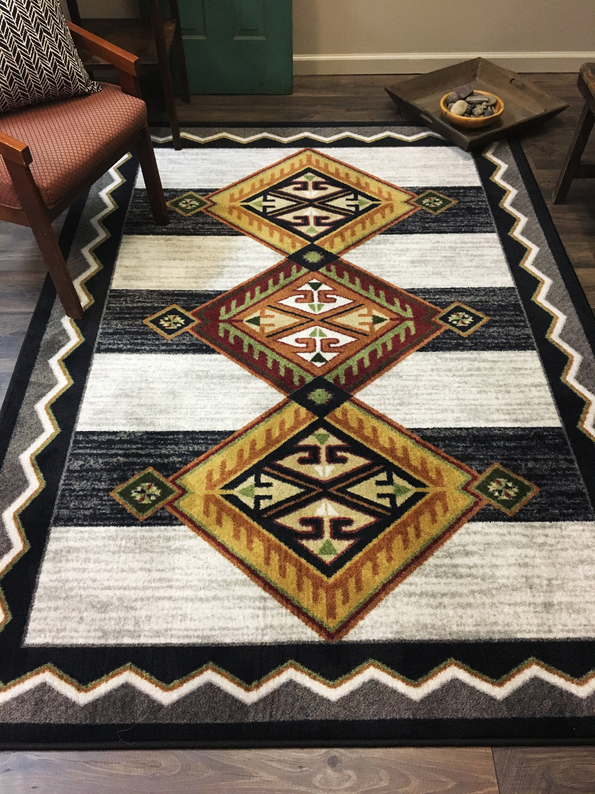 Lineage, Brown, 2'x8', 2'x8' - Southwestern - Hall And Stair Runners ...
