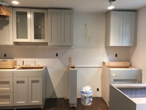 Should I Keep My Upper Kitchen Cabinets 19 3 4 Above Counter