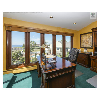 Gorgeous Wood Casement Windows in Home Office - Renewal by Andersen ...