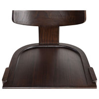 Wooden Modern Dining Chair, Versmissen Sotho - Transitional - Dining ...