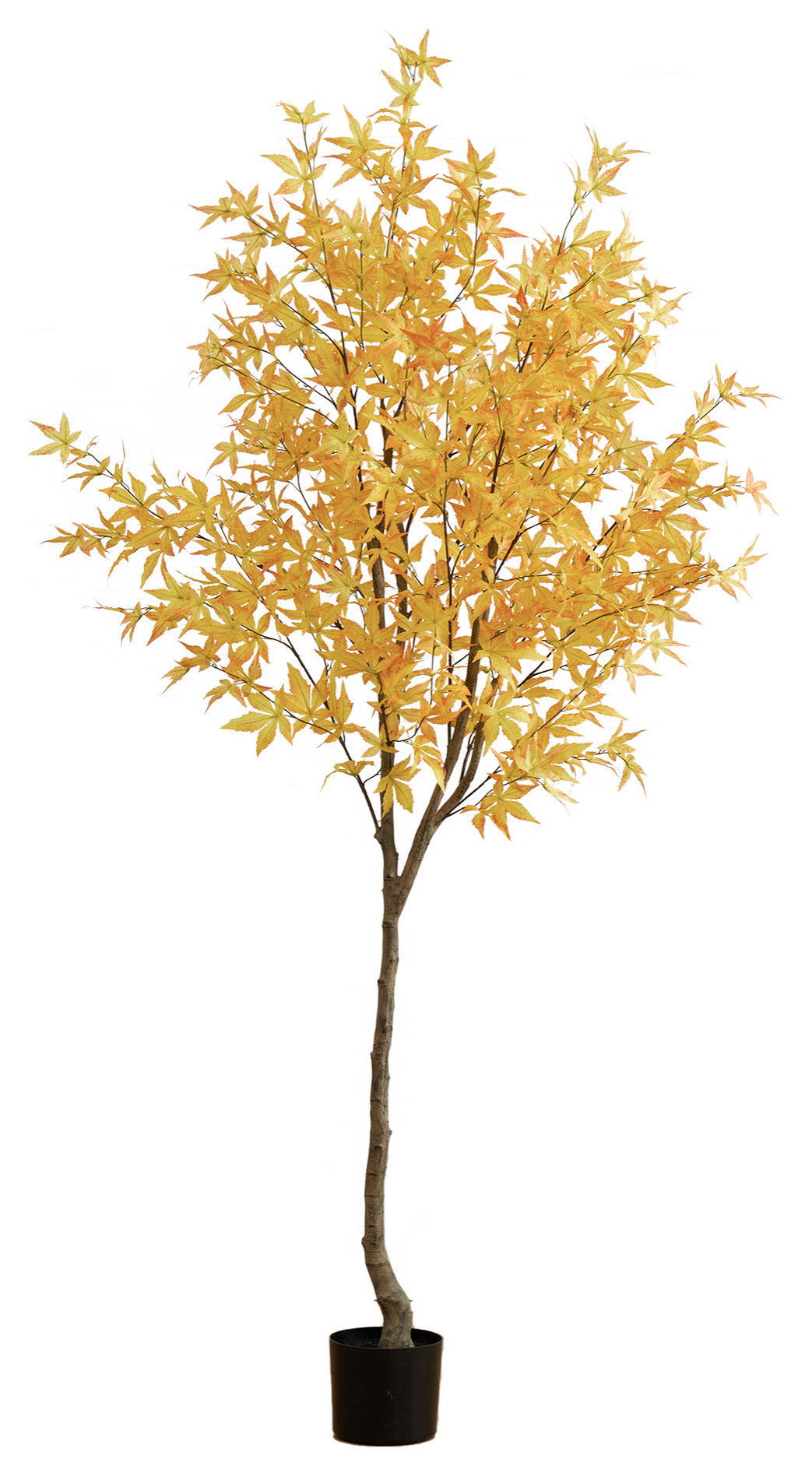 7ft. Autumn Maple Artificial Fall Tree - Modern - Artificial Plants And ...