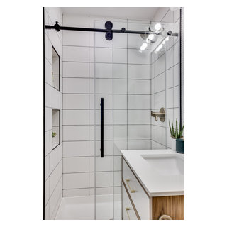 Mid Century Modern Master Bathroom - Rétro - Salle de Bain - Autres ...