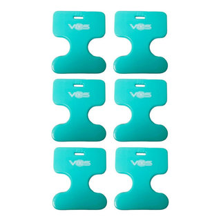 VOS Oasis Water Saddle Float in Sonic Seafoam - 6 Pack - Modern - Pool ...