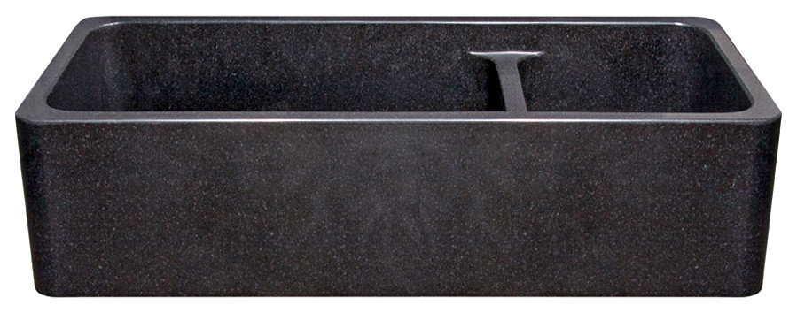 48" Farmhouse Kitchen Sinks, Double Bowl, Reversible - Contemporary ...