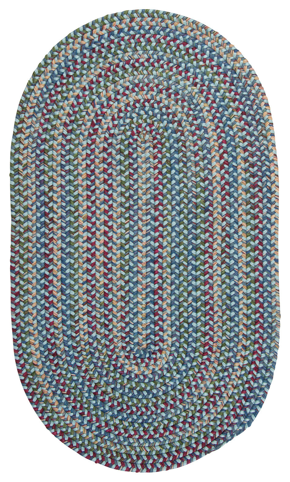 Colonial Mills Worley Oval Braided Rug, 3X5 - Contemporary - Area Rugs ...
