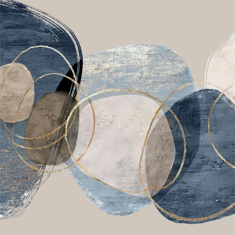 Giant Art 72x72 Conglomerate I Fine Art Giant Canvas Print in Multi ...